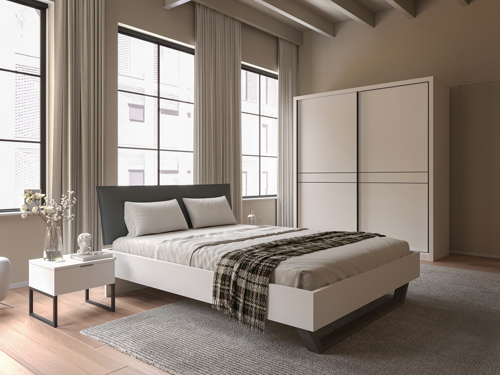 Spalnica DREAM - bela - Matis | pohištvo Šmigoc