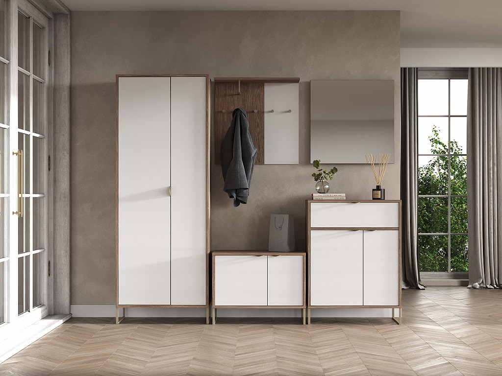 Predsoba DENVER - bela | pohištvo Šmigoc