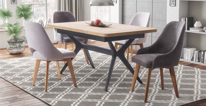 Raztegljiva miza DAVOS - Prima | pohištvo in oprema Šmigoc